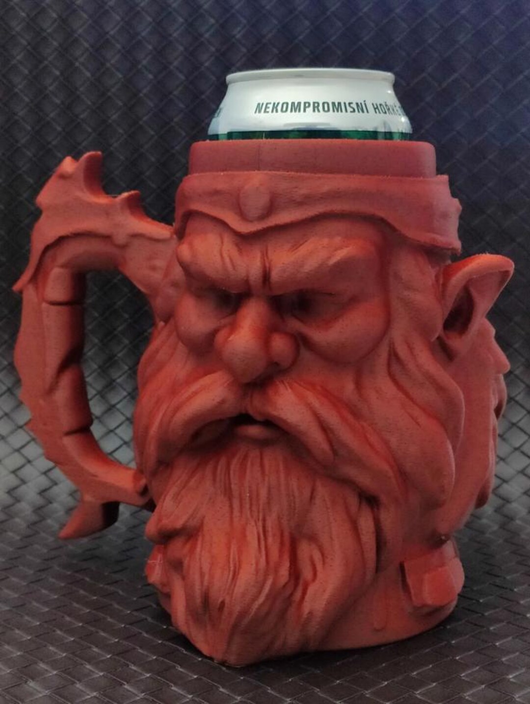 Battle Dwarf Beer Stein | 3D Printed Galactic Fantasy Energy Drink Can ...
