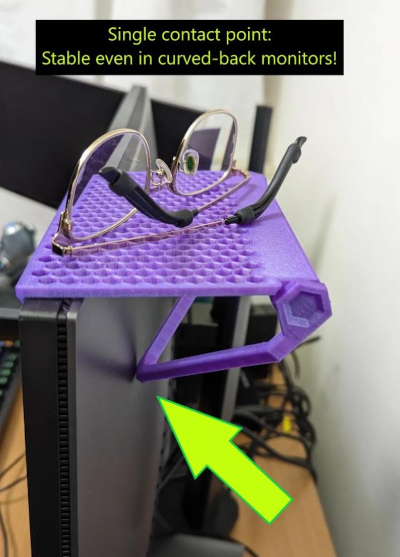 Monitor Shelf | 3D Printed Adaptable Customizable TV Storage Stand for ...