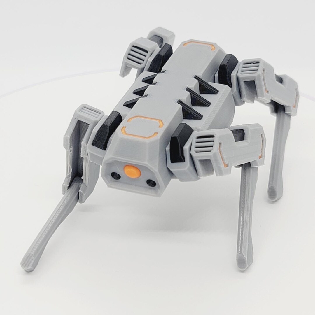 Headless | Robot Mech Action Figure | 3D Printed Humanoid Articulated ...