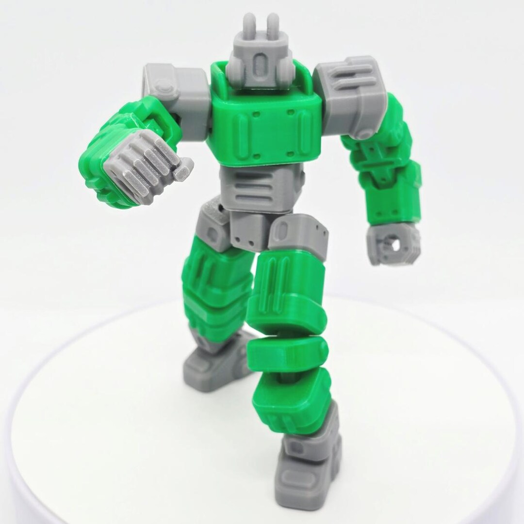 Axion V1.0 | Robot Mech Action Figure | 3D Printed Humanoid Articulated ...
