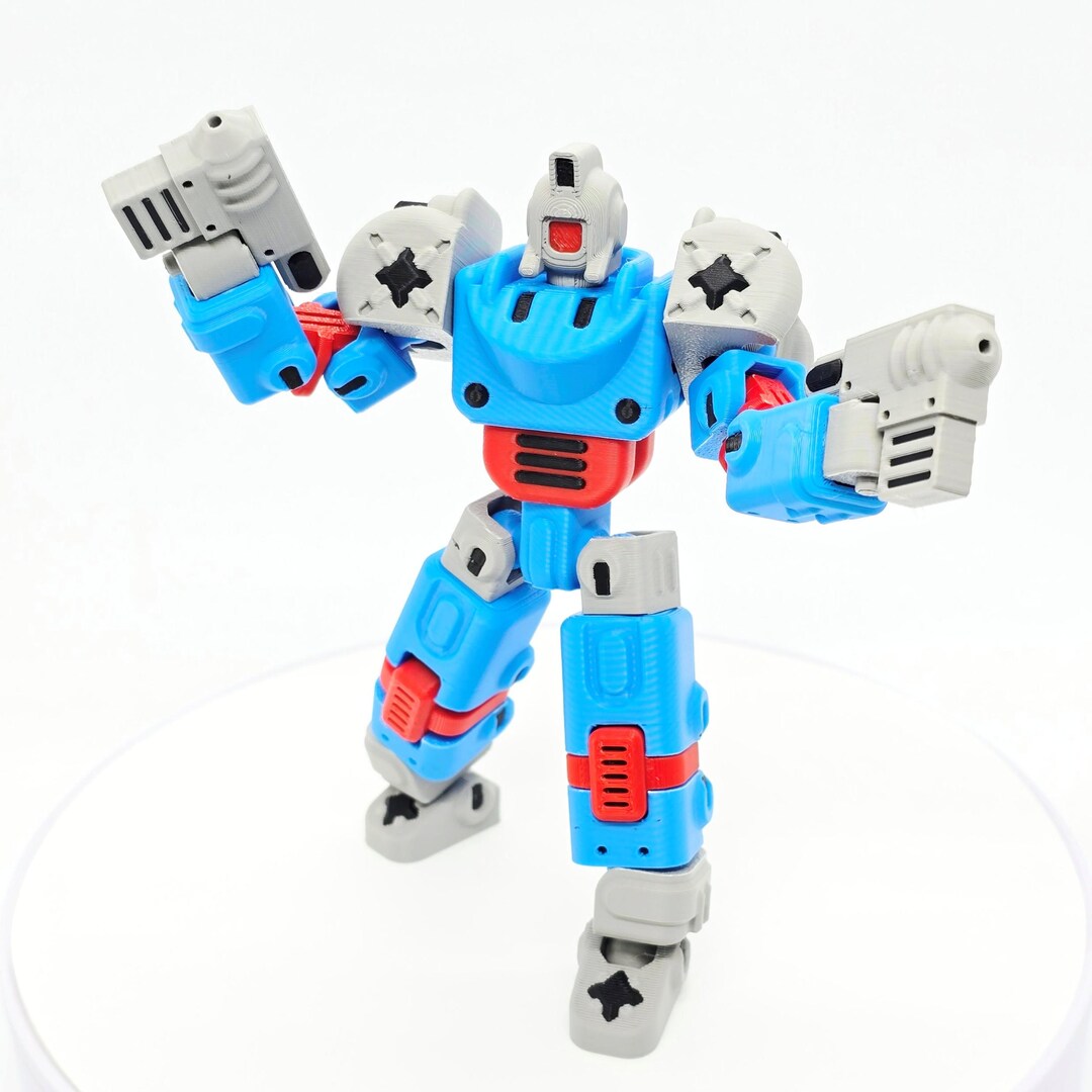 Operator V2.0 | Robot Mech Action Figure | 3D Printed Humanoid ...