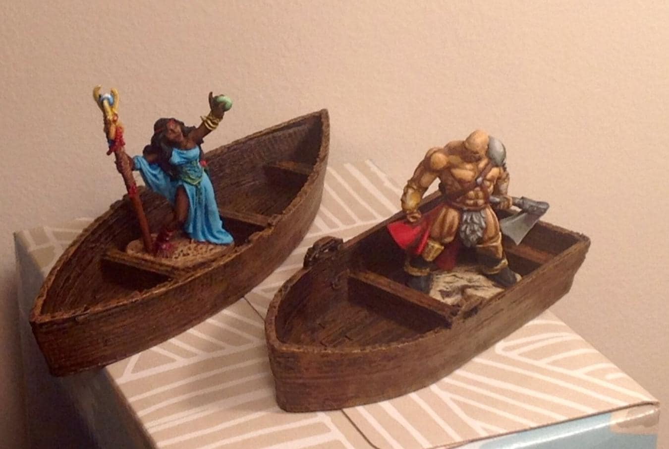 Rowboats and Dhingys for Dnd | 3D Printed Openforge 2.0 Tabletop RPG ...
