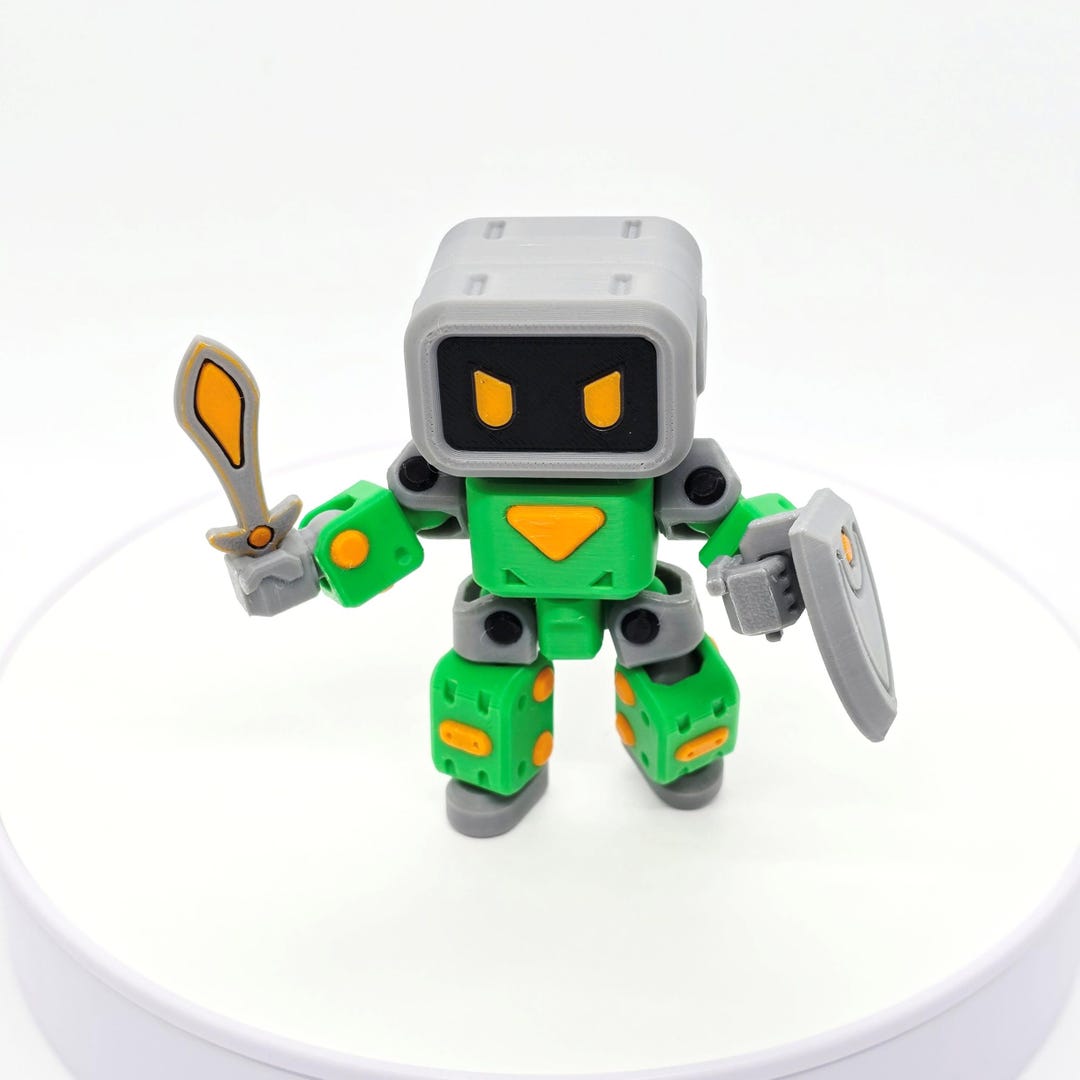 Snappy V2.0 | Robot Mech Action Figure | 3D Printed Humanoid ...