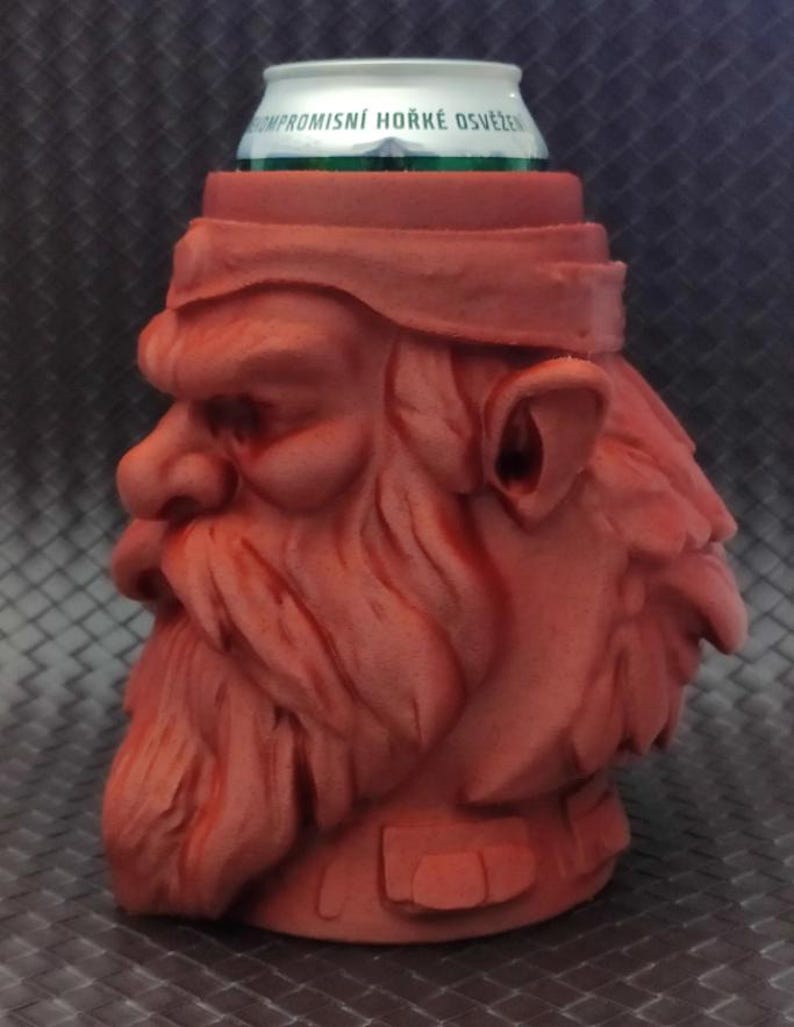 Battle Dwarf Beer Stein | 3D Printed Galactic Fantasy Energy Drink Can ...