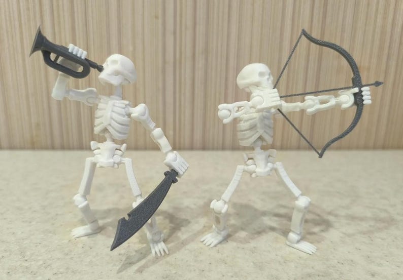 Skeleton 13 & Accessories | SPECIAL EDITION Dummy 13 Action Figure | 3D ...