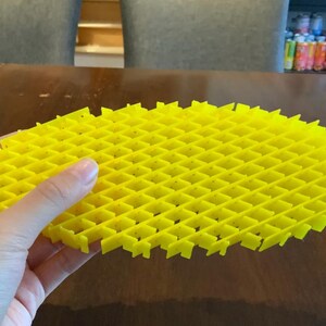 Waffle Fidget | 3D Printed Morphing Desk Toy for Stress Relief and ...
