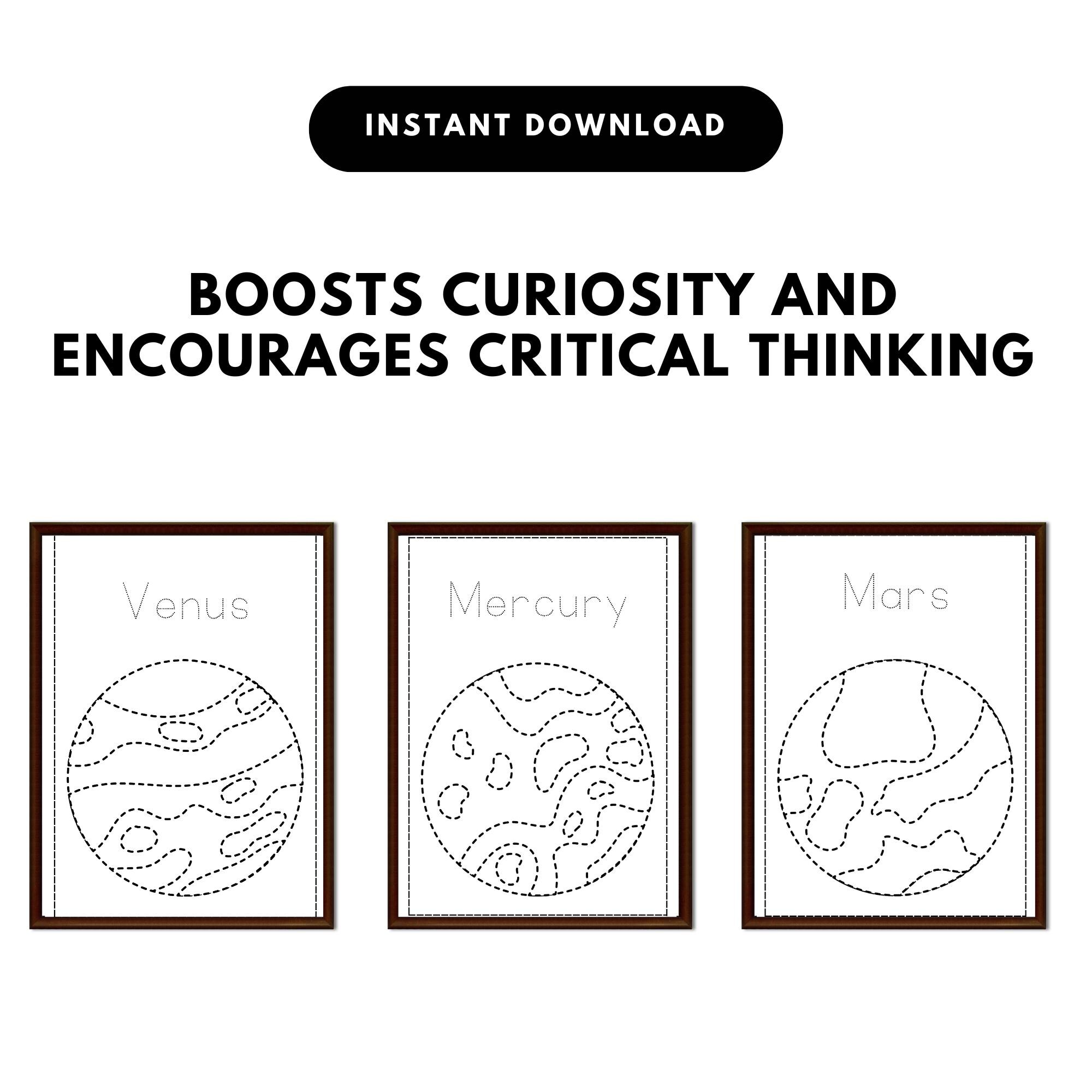 Interactive Solar System Tracking Book for Kids | Learn, Explore, and ...