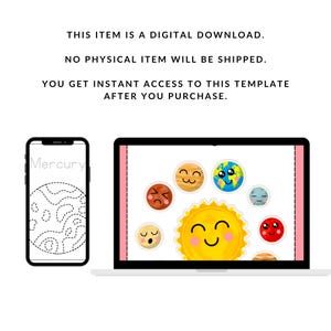 Interactive Solar System Tracking Book for Kids | Learn, Explore, and ...