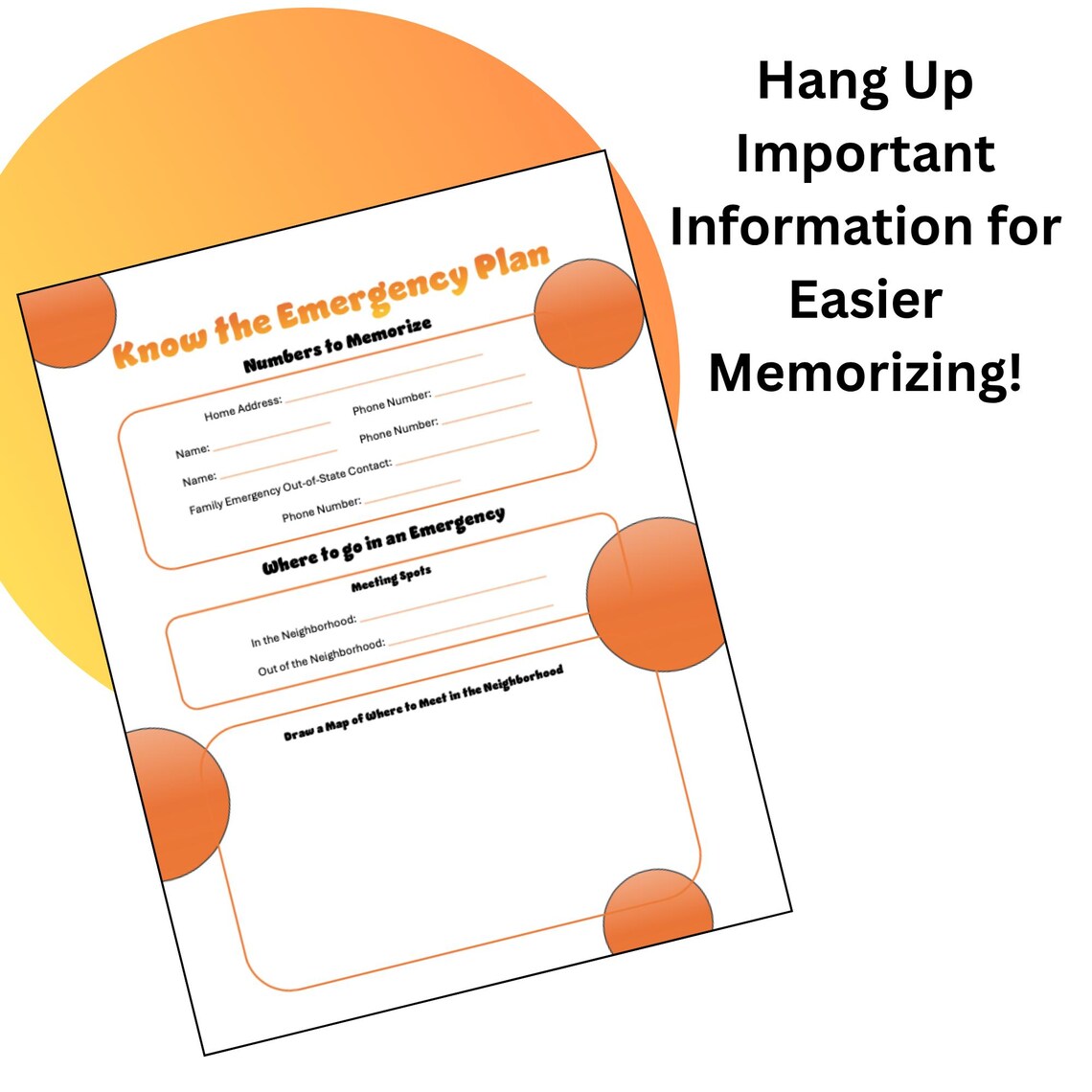 Downloadable Emergency Prep Materials for Children and Families ...