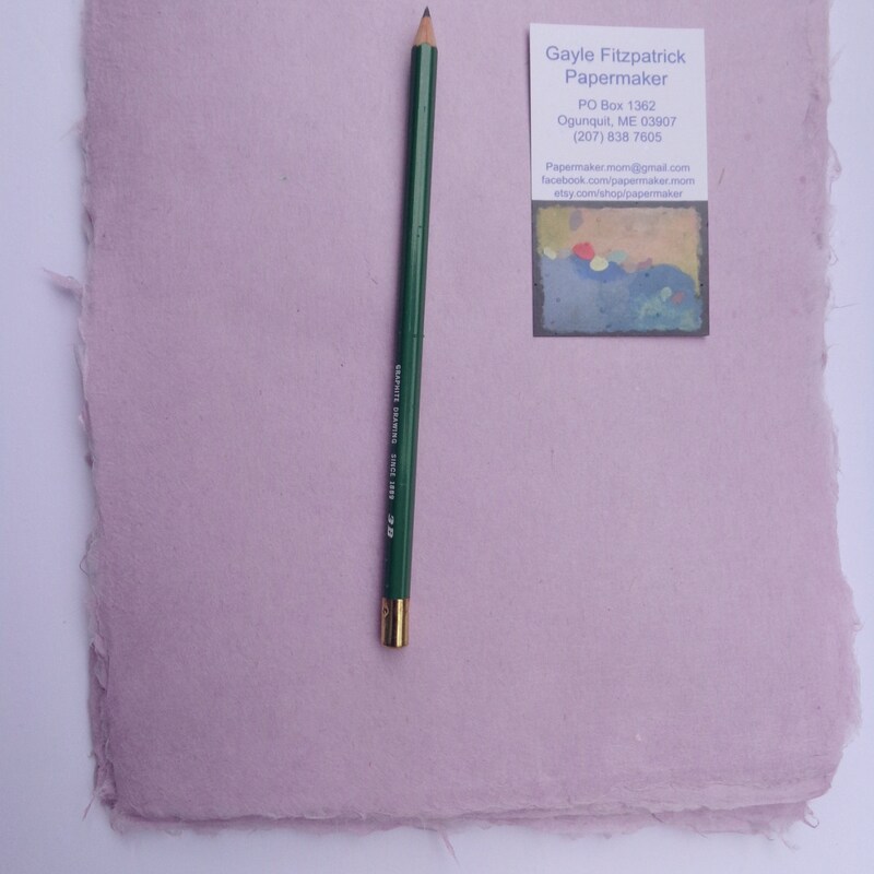 Handmade Paper Sheet - Etsy