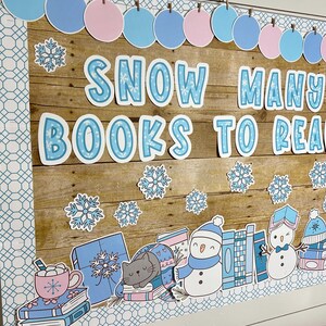Winter Bulletin Board, Snowflake Bulletin Board, January Classroom ...