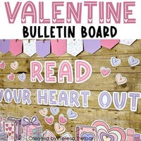 Sweet Heart Candy Valentine's Day Bulletin Board Kit February Classroom ...