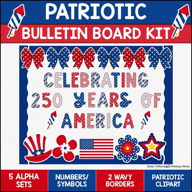 America 250 Bulletin Board - Etsy