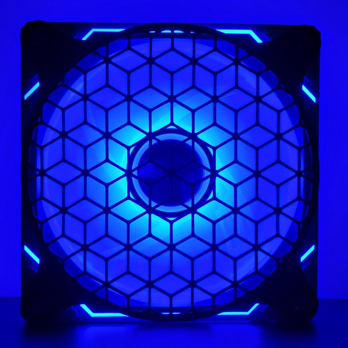 3D Boxes - PC Computer Fan Shroud/ Grill/ Cover 120/140mm 3D Printed - Etsy