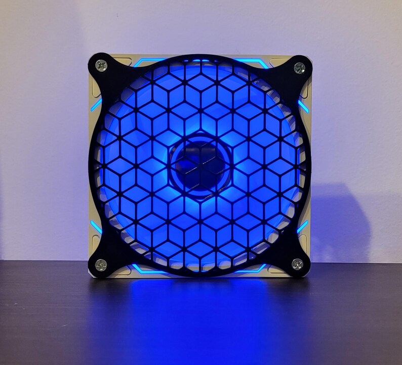3D Boxes - PC Computer Fan Shroud/ Grill/ Cover 120/140mm 3D Printed ...