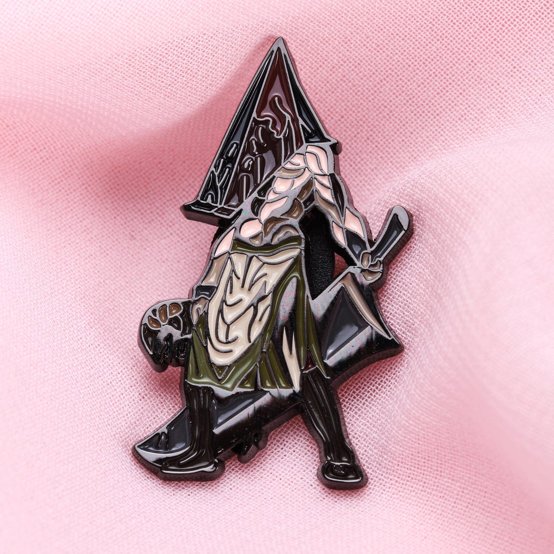 Silent Hill Pyramid Head Soft Enamel Pin Badge - Etsy