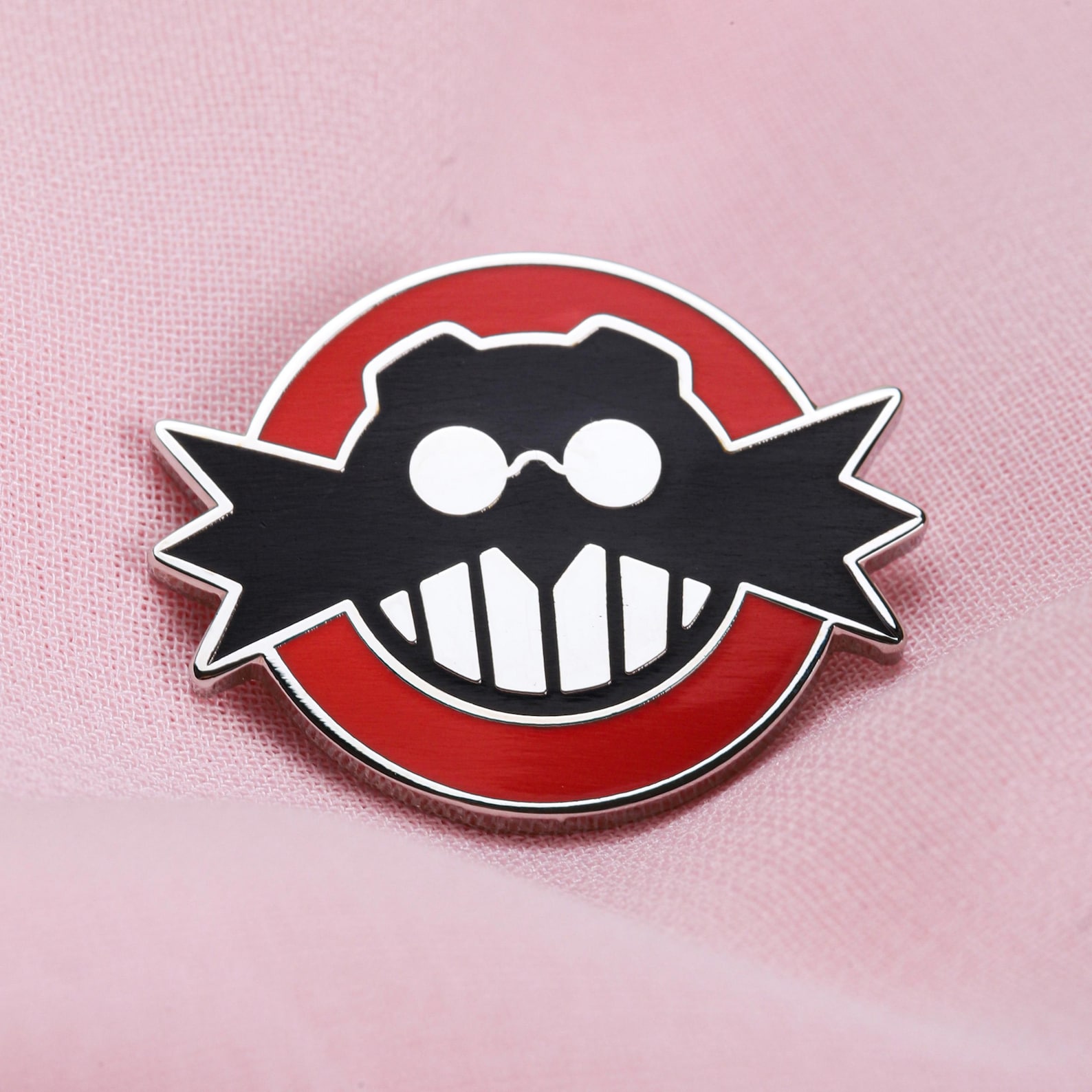 Sonic the Hedgehog Dr Robotnik Eggman Logo Enamel Pin Badge - Etsy