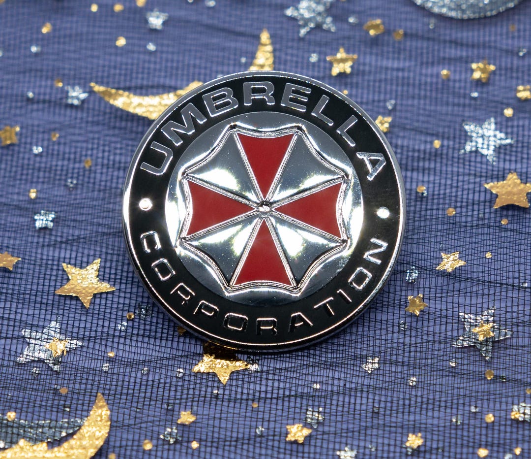 Resident Evil Umbrella Corporation Logo Enamel Pin Badge - Etsy