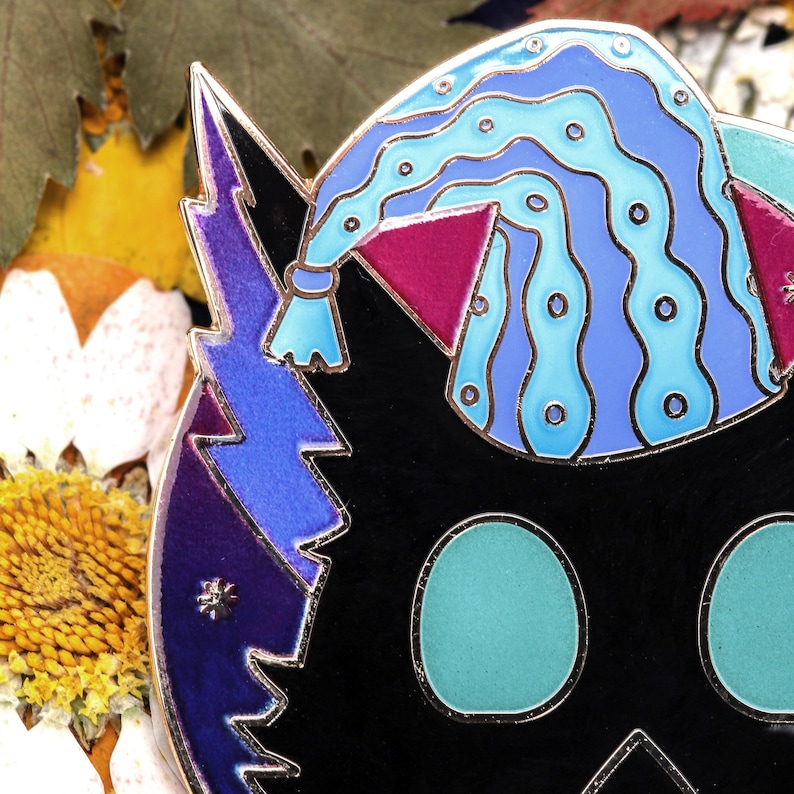 Deadlock Rem Hard Enamel Glow in the Dark Gradient Pin Badge - Etsy