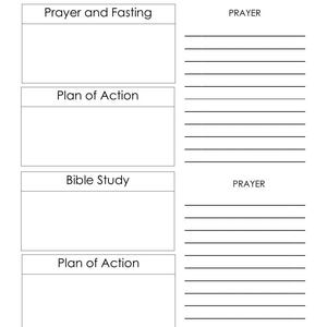 Prayer Binder Printable Sheets - Etsy