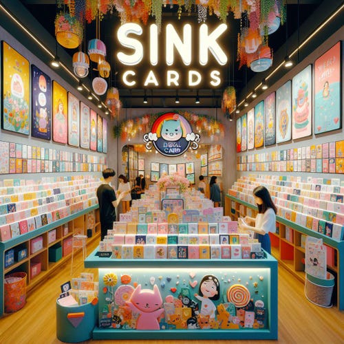 SinksCards - Etsy