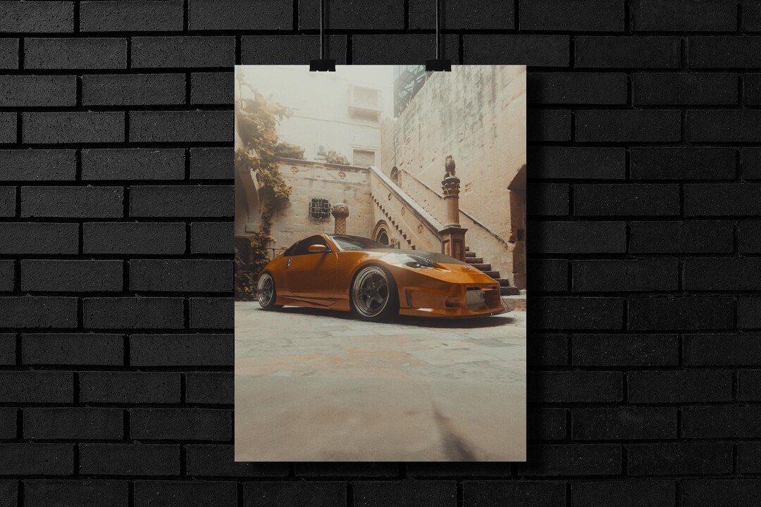 Nissan 350Z Wall Art Designs Stylish Digital Prints for Car Enthusiasts ...