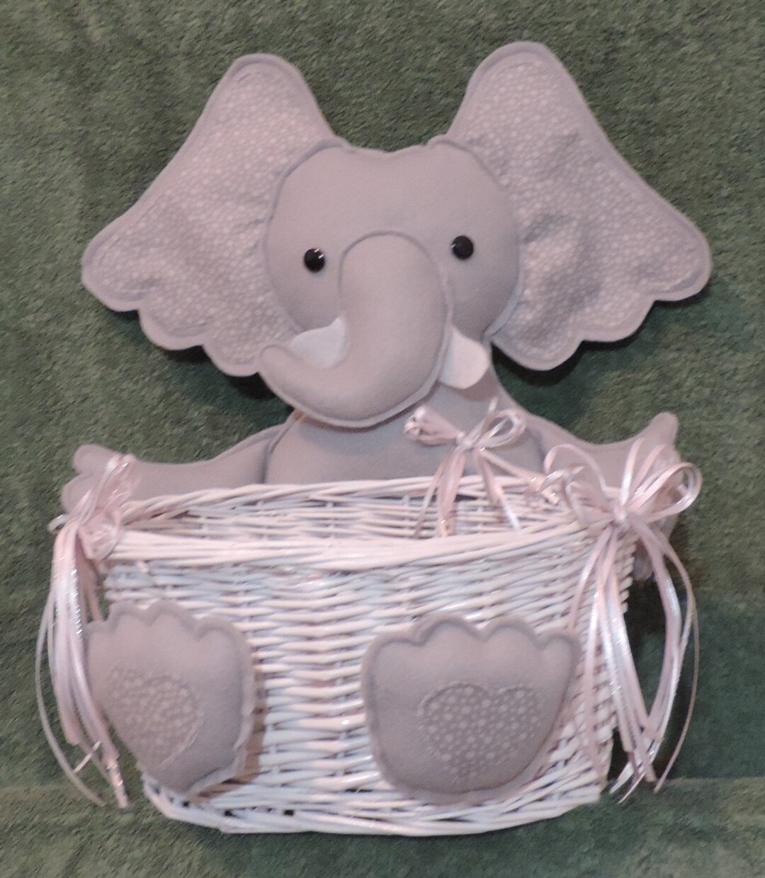 Elephant Basket - Etsy