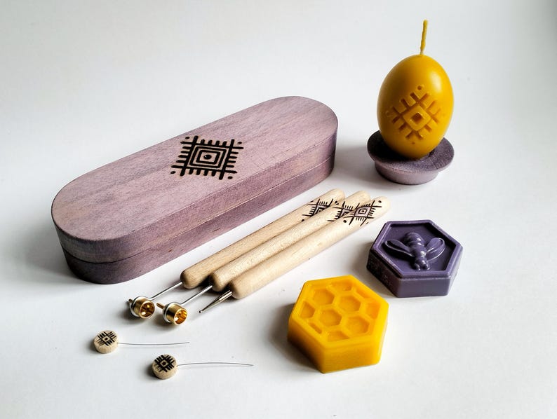 Pysanky Kit, Pysanky Tools and Supplies, Ukrainian Egg Decorating Kit ...