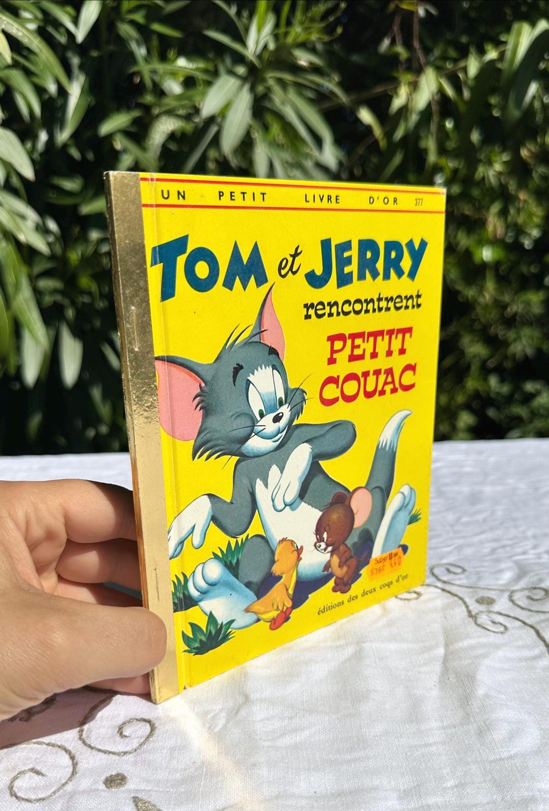 Tom and Jerry Meet Little Quack Vintage French Book by MGM Cartoons ...