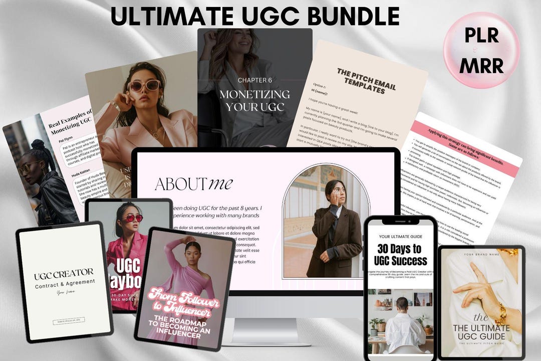 Ultimate UGC Bundle , User Generated Content, Ugc Portfolio, Ugc ...