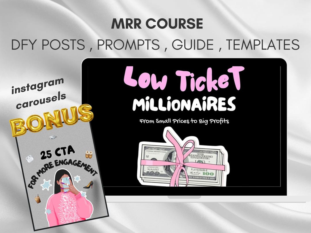 Low Ticket Millionaire Guide | 10 Digital Sales Blueprint | Social ...
