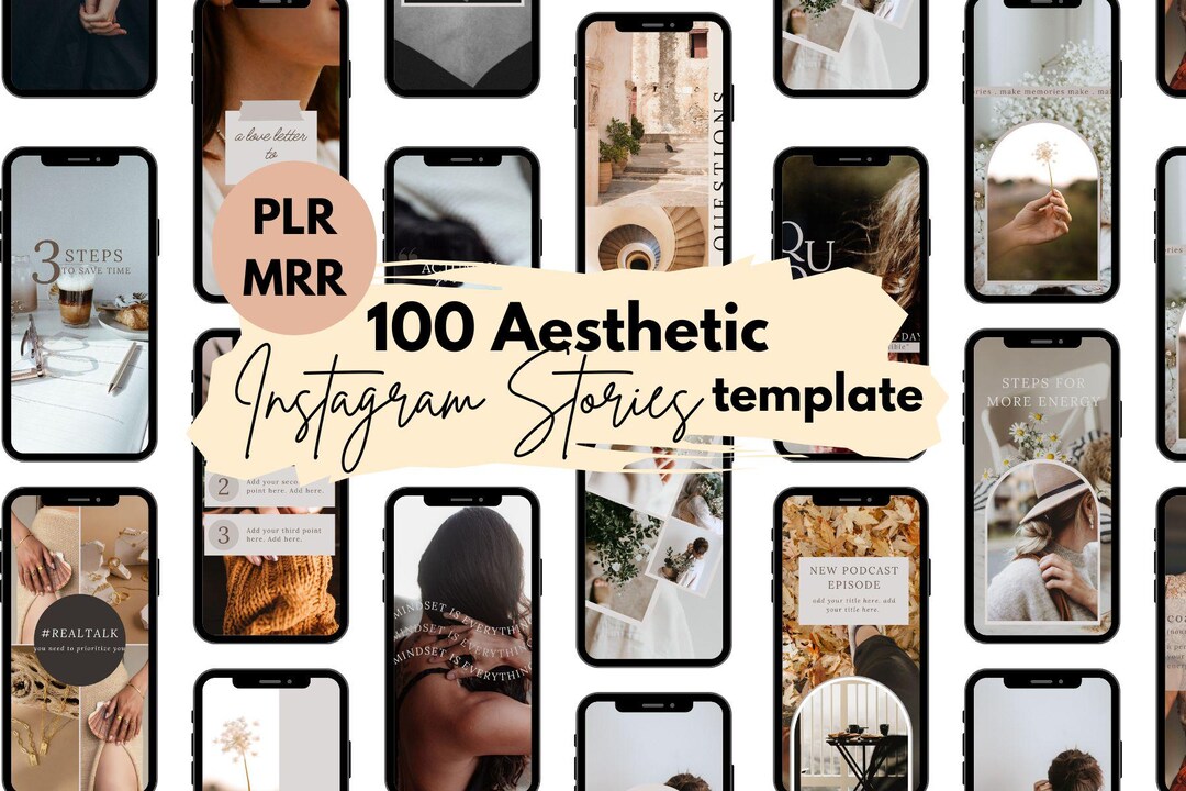 100 Instagram Story Template Canva | Engagement Booster Canva Template ...