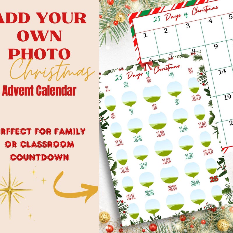 Advent Bulletin Board - Etsy