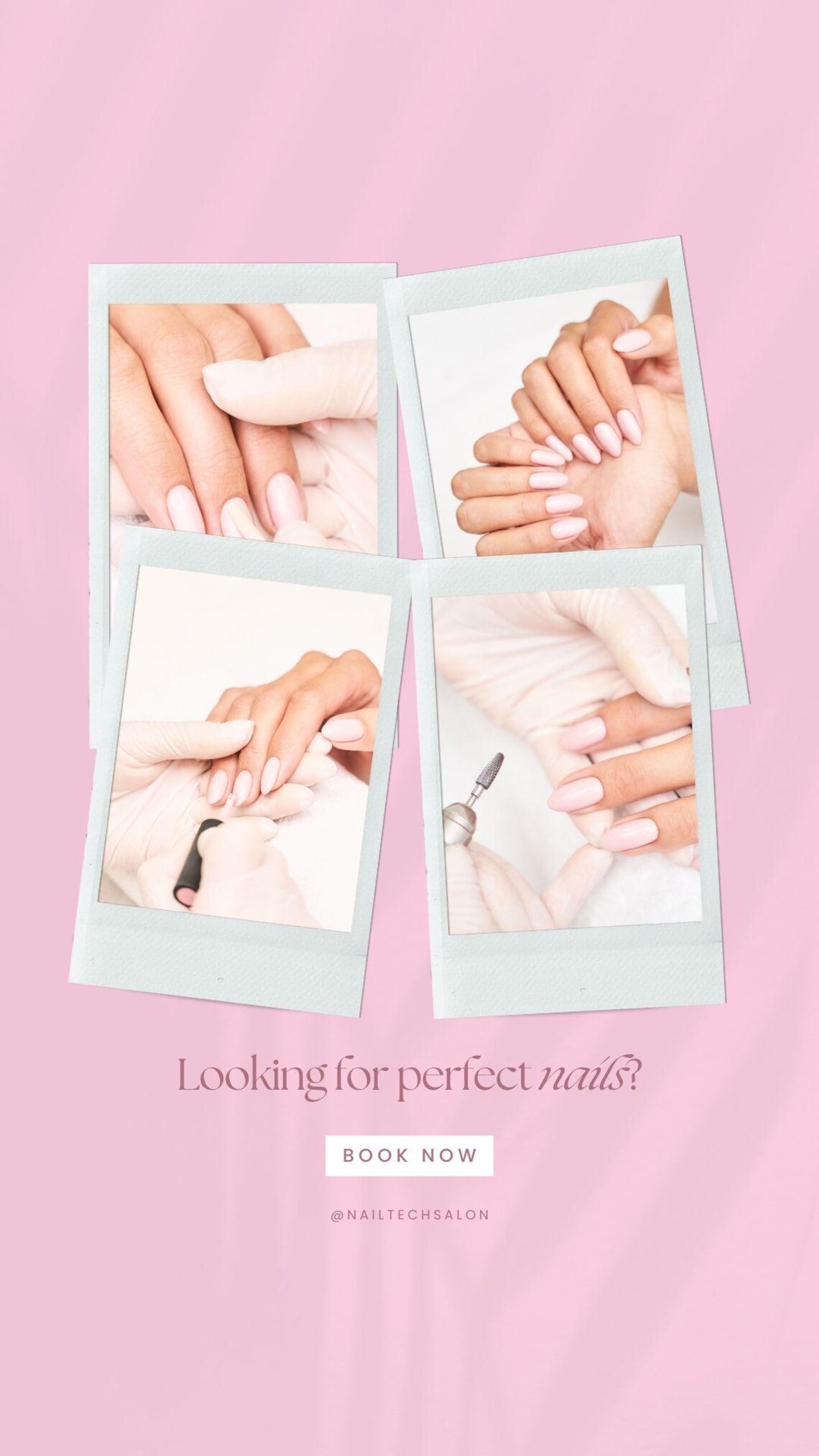 Nail Technician Salon Instagram Branding Kit , Nail Salon Instagram ...