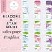 7 Beacons , Stan Store Sales Page Template Editable Canva , High ...
