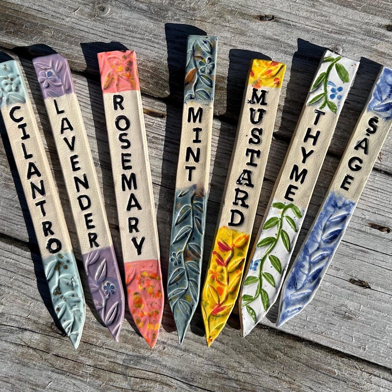 Garden Markers - Etsy