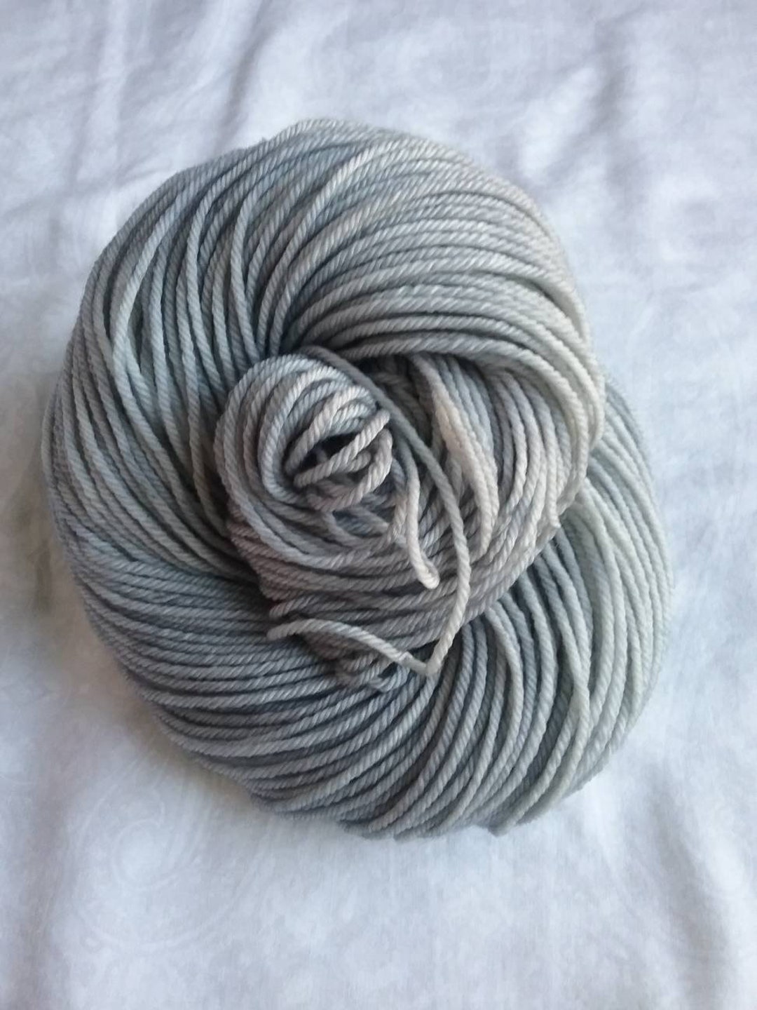 Silverstone (PRE-ORDER), Light Warm Gray Semi-solid, Hand-dyed ...
