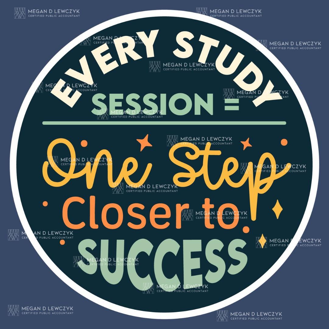 Every Study Session One Step Closer to Success Sticker | Motivational ...