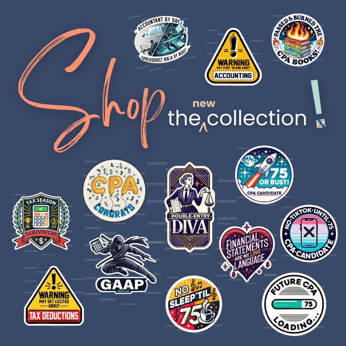 Double-entry Diva Sticker | Motivational Sticker for Cpas, Accountants ...