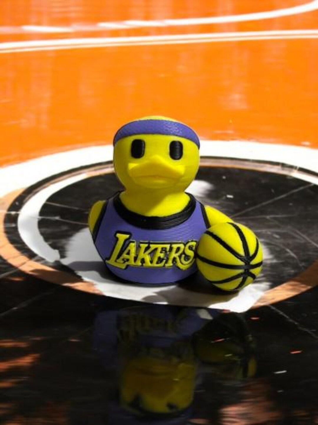 3 Inches Basketball Duck-los Angeles Duck-collectible 3dprinted Ducks ...