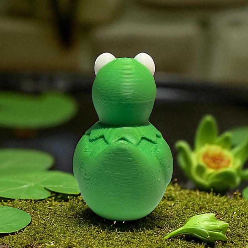 2.5inches the Frog Inspired-collectible 3dprinted Duck-cute Duck - Etsy