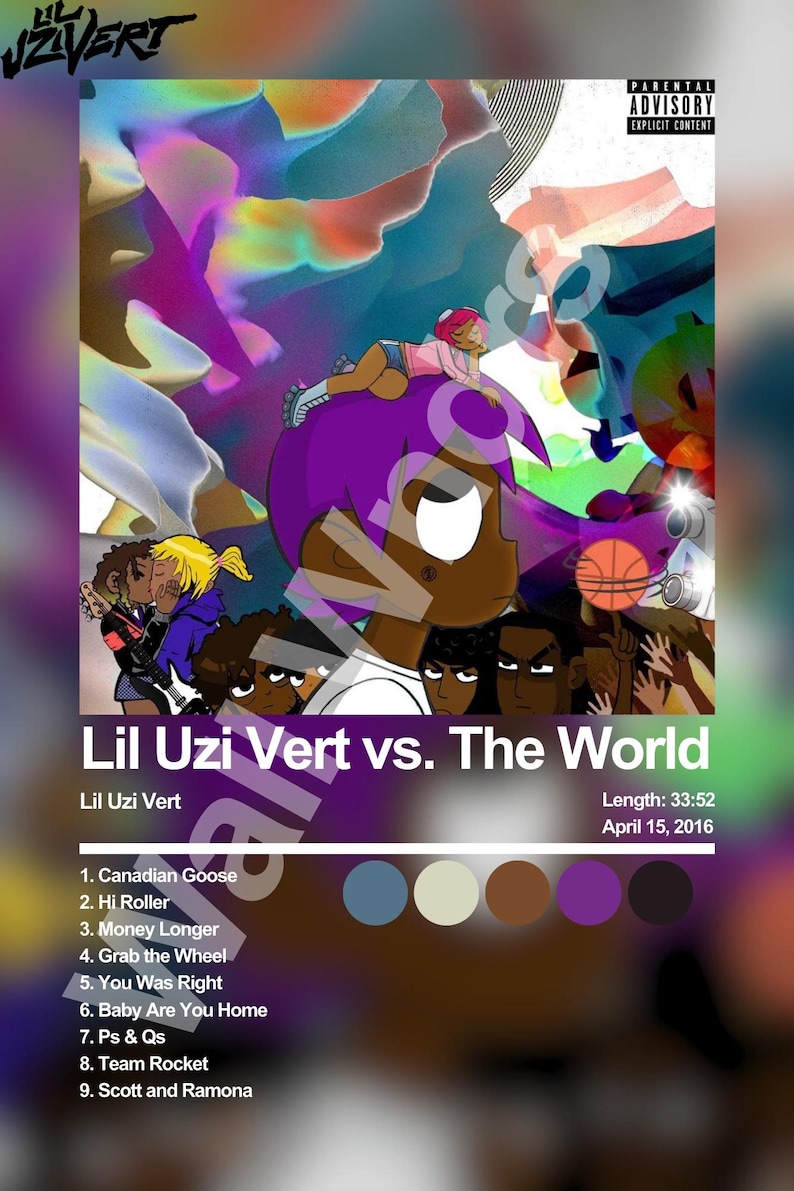 3 in 1 Lil Uzi Vert Digital Download - Eternal Atake, LUV Vs. the World ...