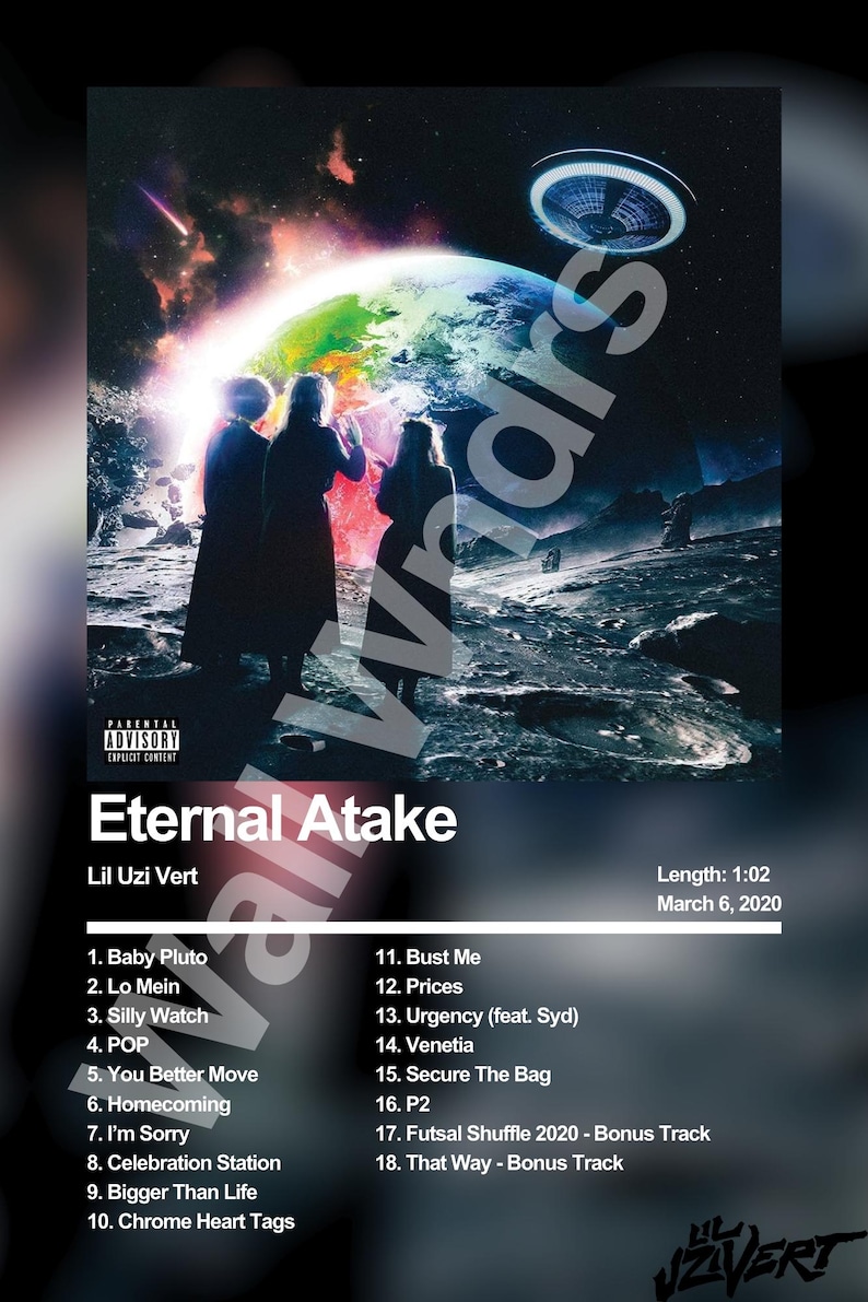 3 in 1 Lil Uzi Vert Digital Download - Eternal Atake, LUV Vs. the World ...