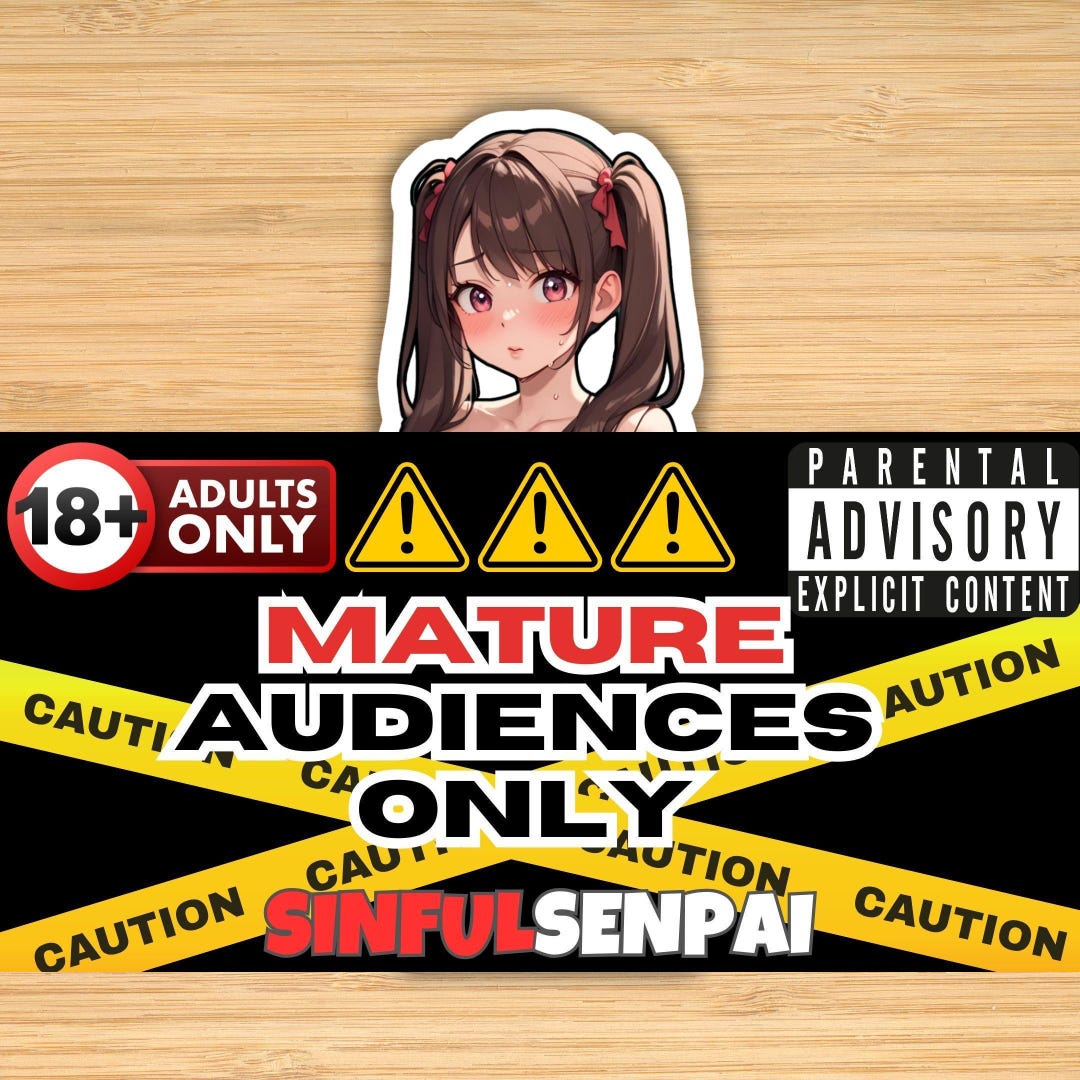 Lixo Waifu Stickers | Sinful Originals | Anime Waifu Stickers | Studio ...