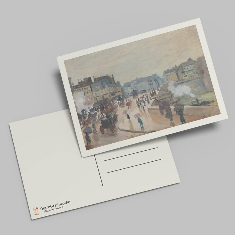 Claude Monet Postcards Made in France - Etsy