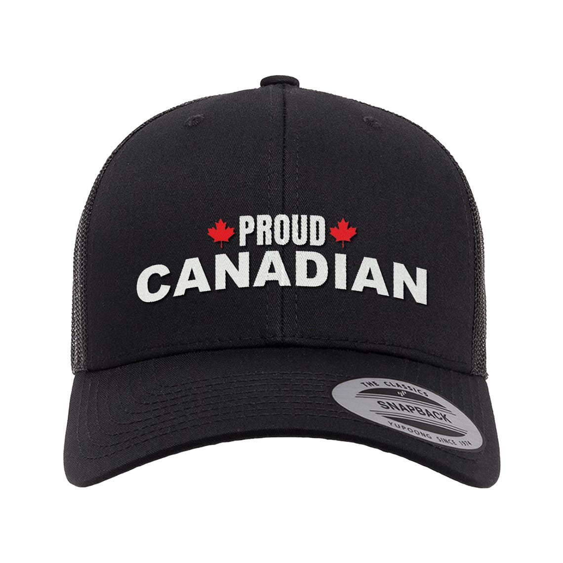 Proud Canadian Trucker Hat | Maple Leaf Snapback Cap | Canada Day Hat ...