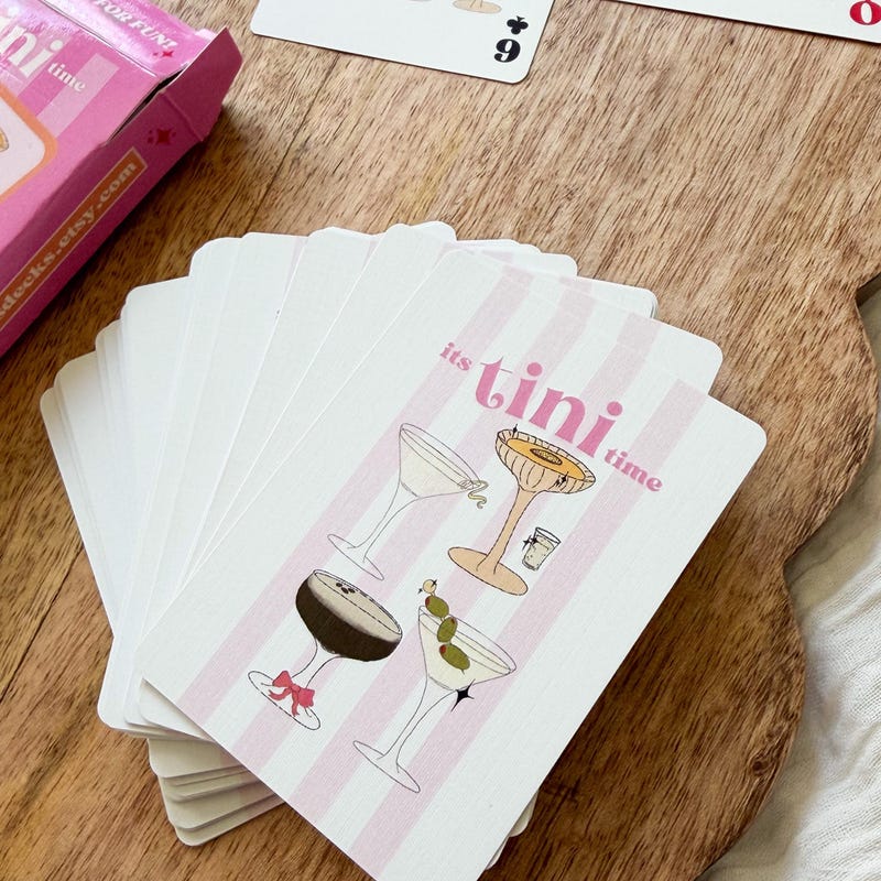 Cute Girly Deck of Cards - Etsy