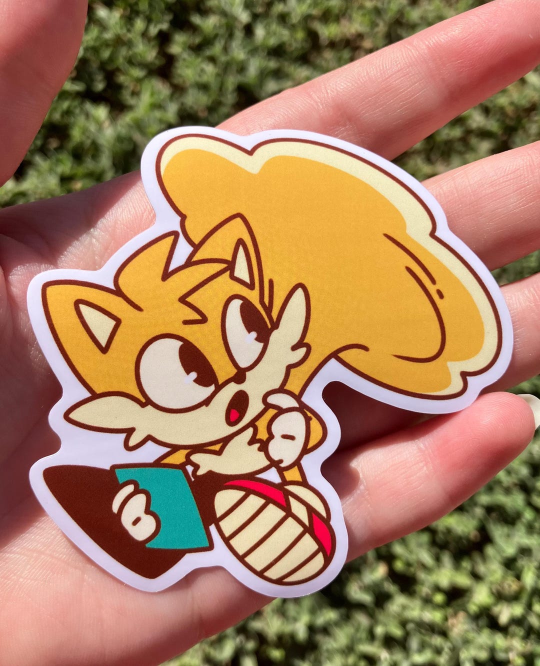 Tails Sticker - Etsy