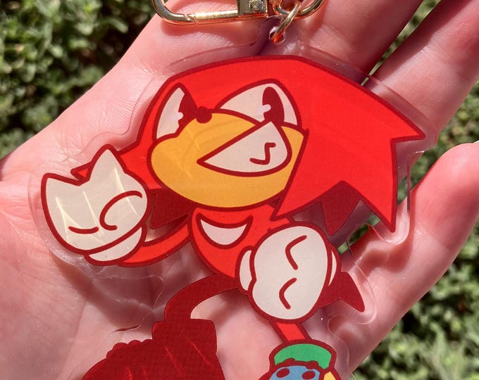 Sonic and Friends Keychains // Sonic the Hedgehog Keychains - Etsy