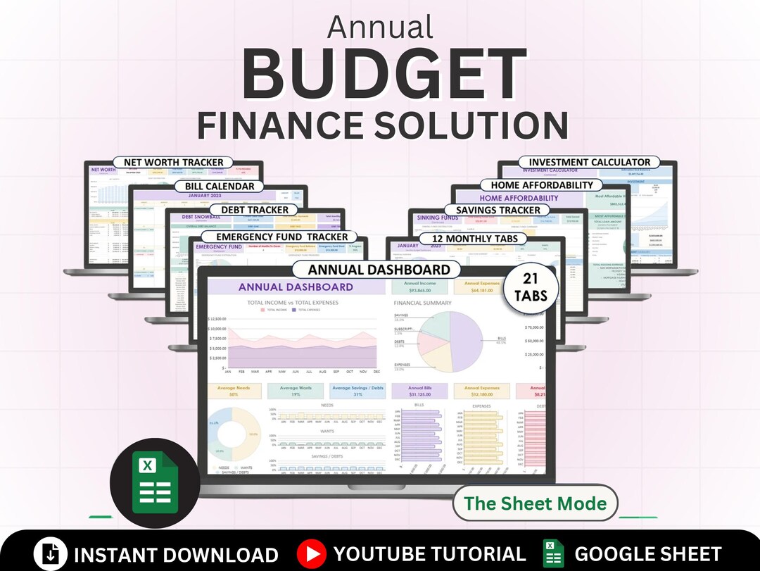 Personal Finance Planner Google Sheet | Personal Finance Solutions ...